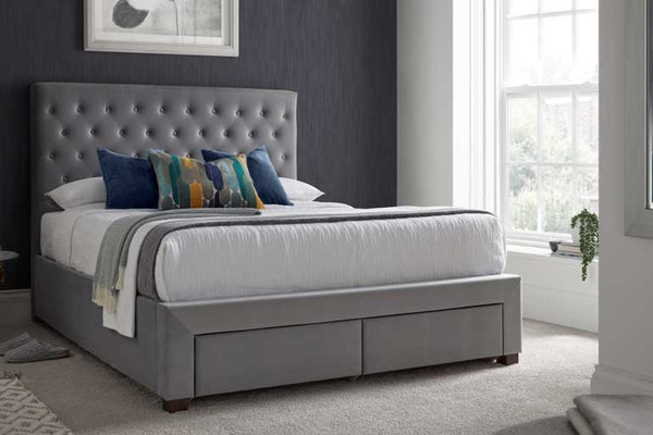 Grey Bed Styles for 2024 - Beds on Legs