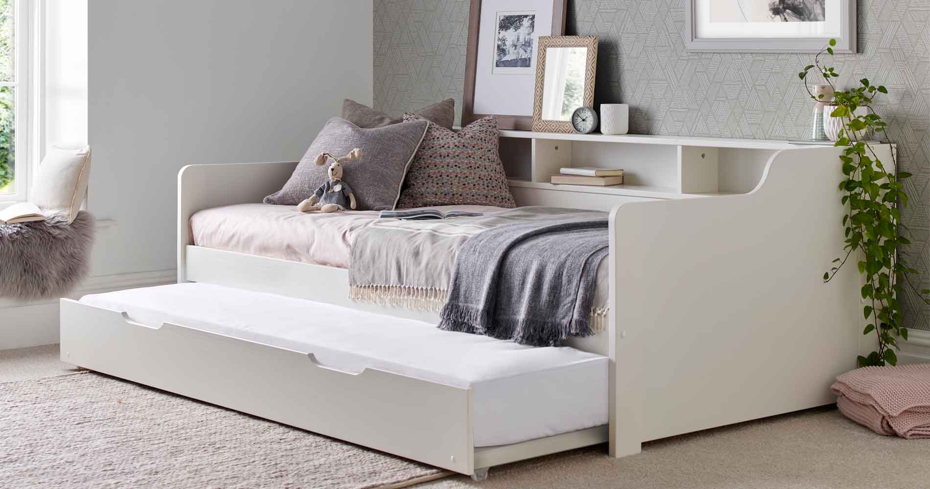 Beds, Ottoman Beds, Fabric Upholstered Beds, Double & King Size Beds