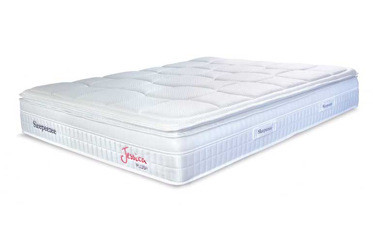 Sleepeezee Jessica Plush 2200 Pillowtop Mattress - Beds on Legs